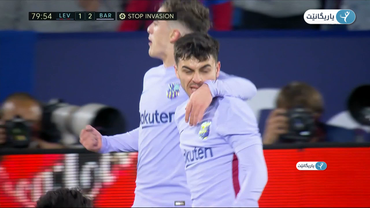 ڤیدیۆ گۆڵ : لیڤانتی 2 بارسێلۆنا 3 - Yariga