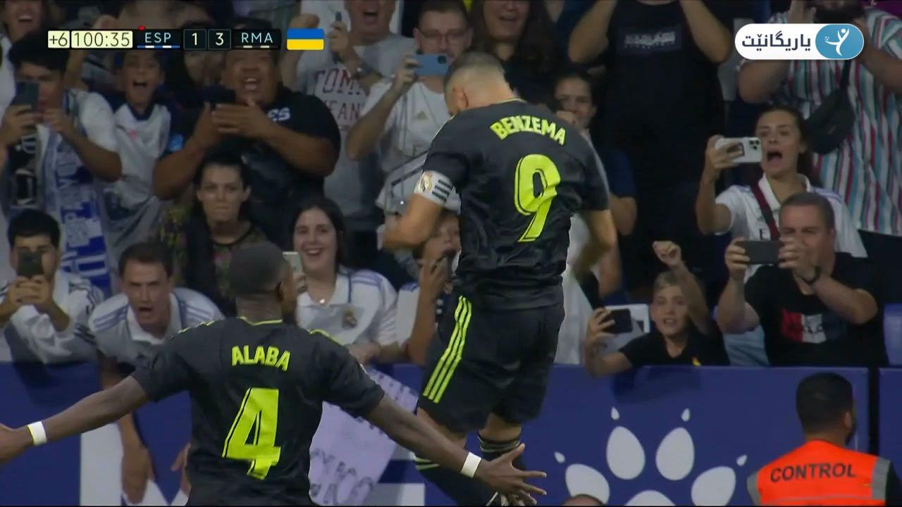 ڤیدیۆ گۆڵ : ئیسپانیۆل 1 ڕیاڵ مەدرید 3 - Yariga