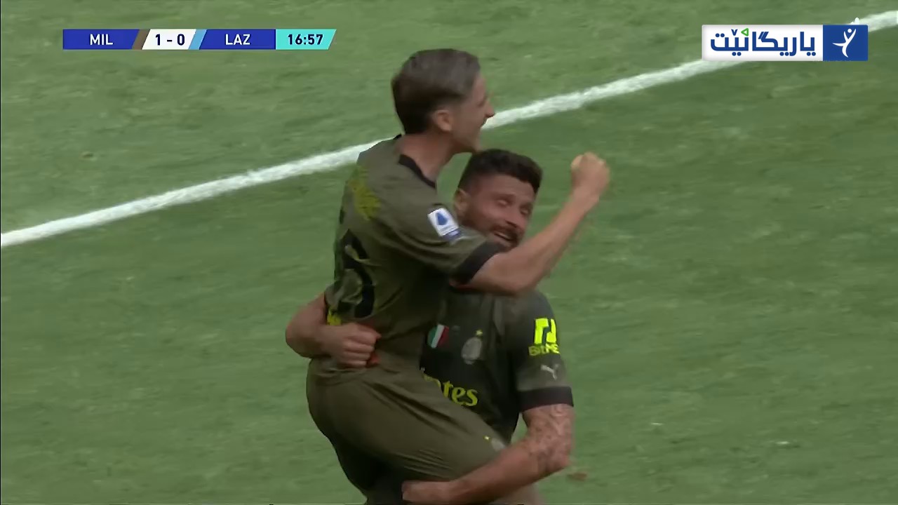 ڤیدیۆ: گۆڵی یەکەمی میلان دژی لازیۆ - Yariga