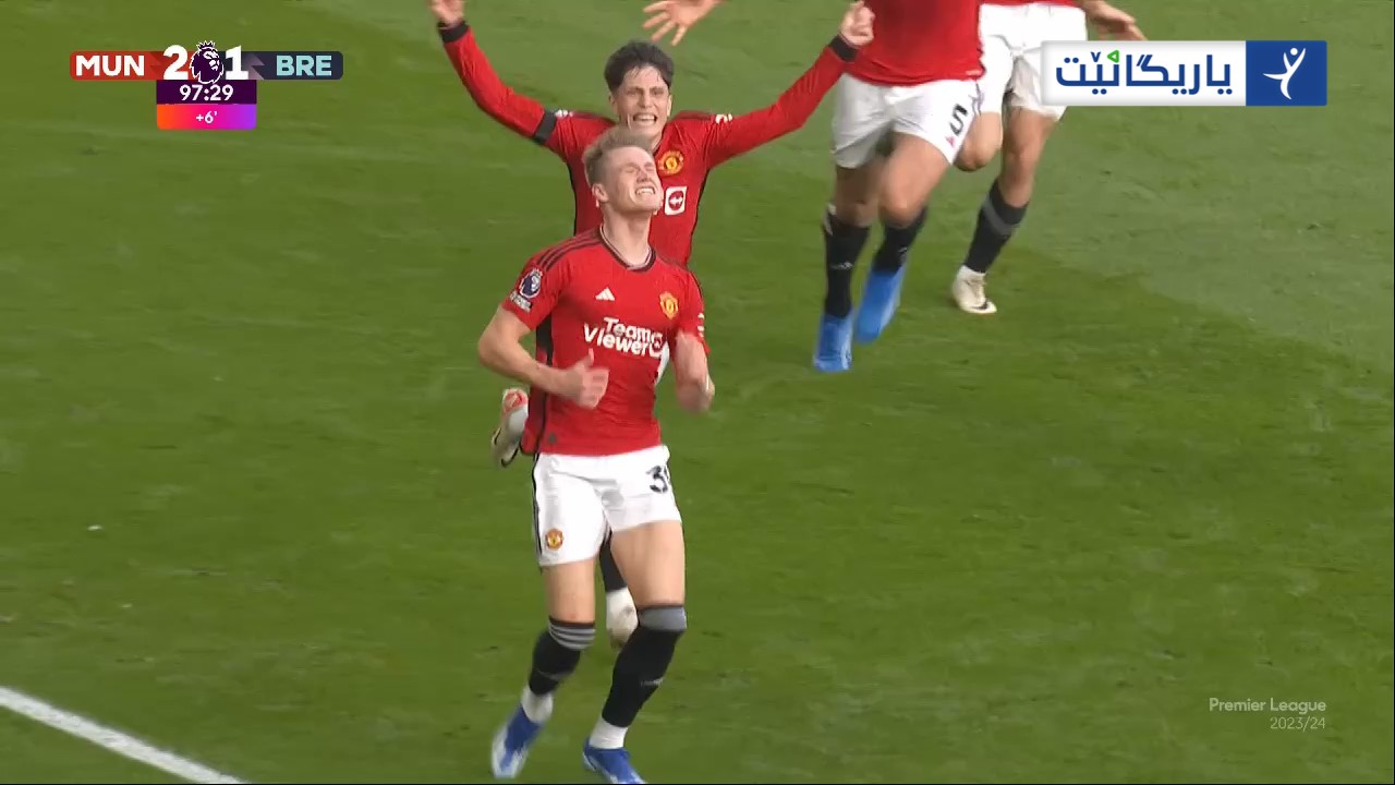 ڤیدیۆی گۆڵەکان: مانچێستەر یونایتد 2-1 برێنتفۆرد - Yariga