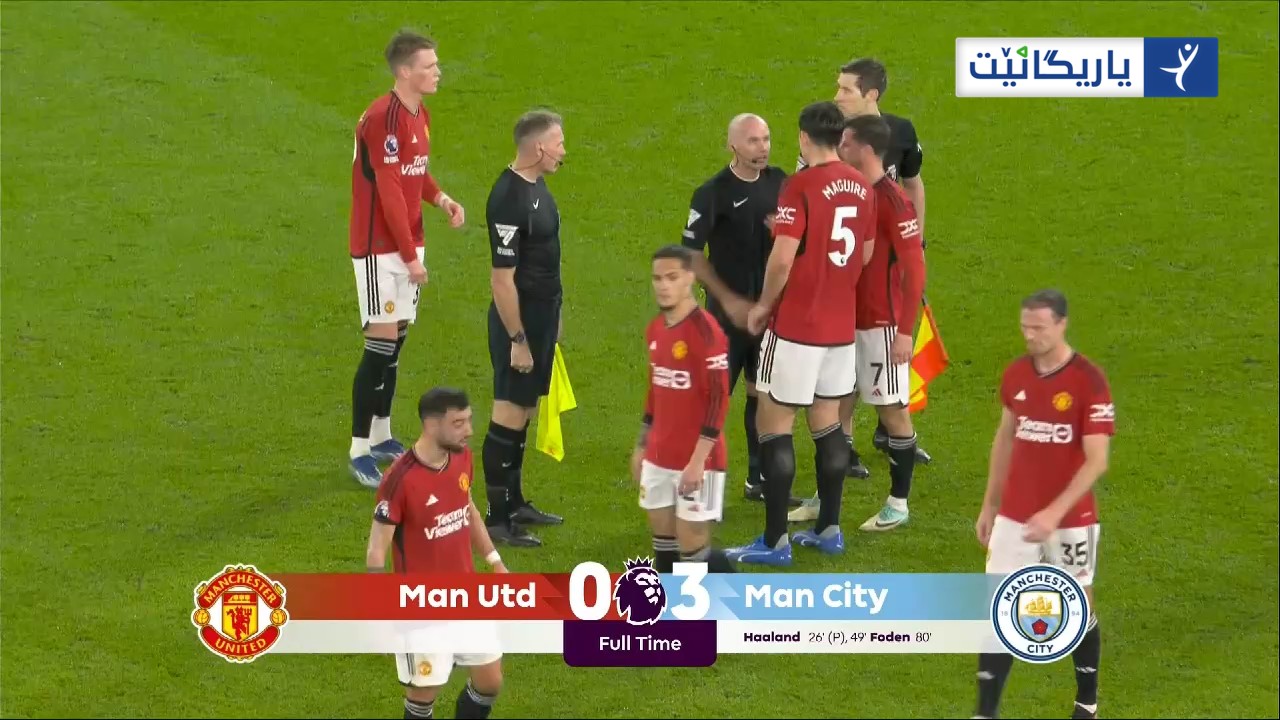 ڤیدیۆی گۆڵەکان: مانچێستەر سیتی 3-0 مانچێستەر یونایتد - Yariga