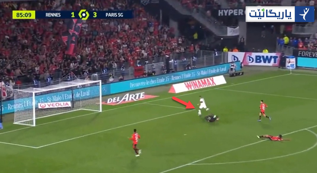 ڤیدیۆ: ئێمباپێ هەلێکی ئاسانی گۆڵنەکرد - Yariga