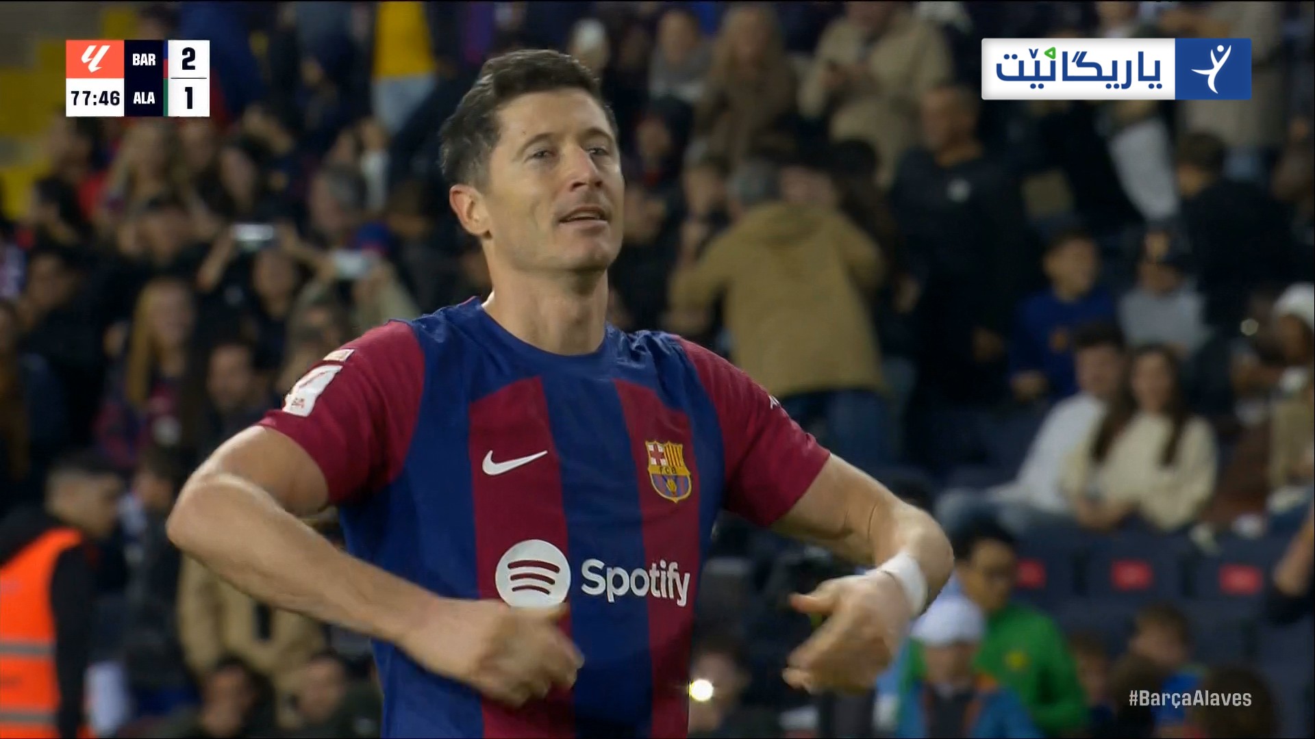 ڤیدیۆی گۆڵەکان: بارسێلۆنا 2-1 ئالاڤێس - Yariga