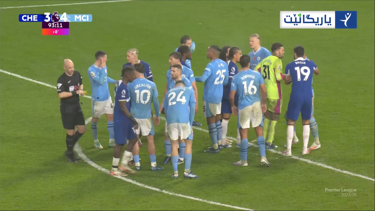 ڤیدیۆی گۆڵەکان: چێڵسی 4-4 مانچێستەر سیتی - Yariga