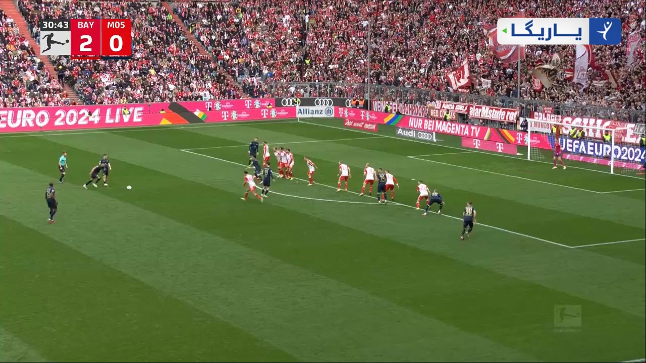 ڤیدیۆی گۆڵ: بایرن میونشن 2-1 ماینز - Yariga
