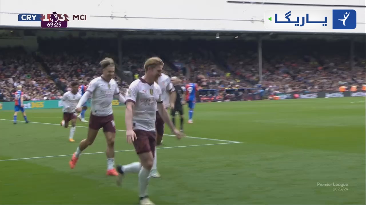 ڤیدیۆی گۆڵەکان: مانچێستەر سیتی 4-2 کریستاڵ پاڵاس - Yariga