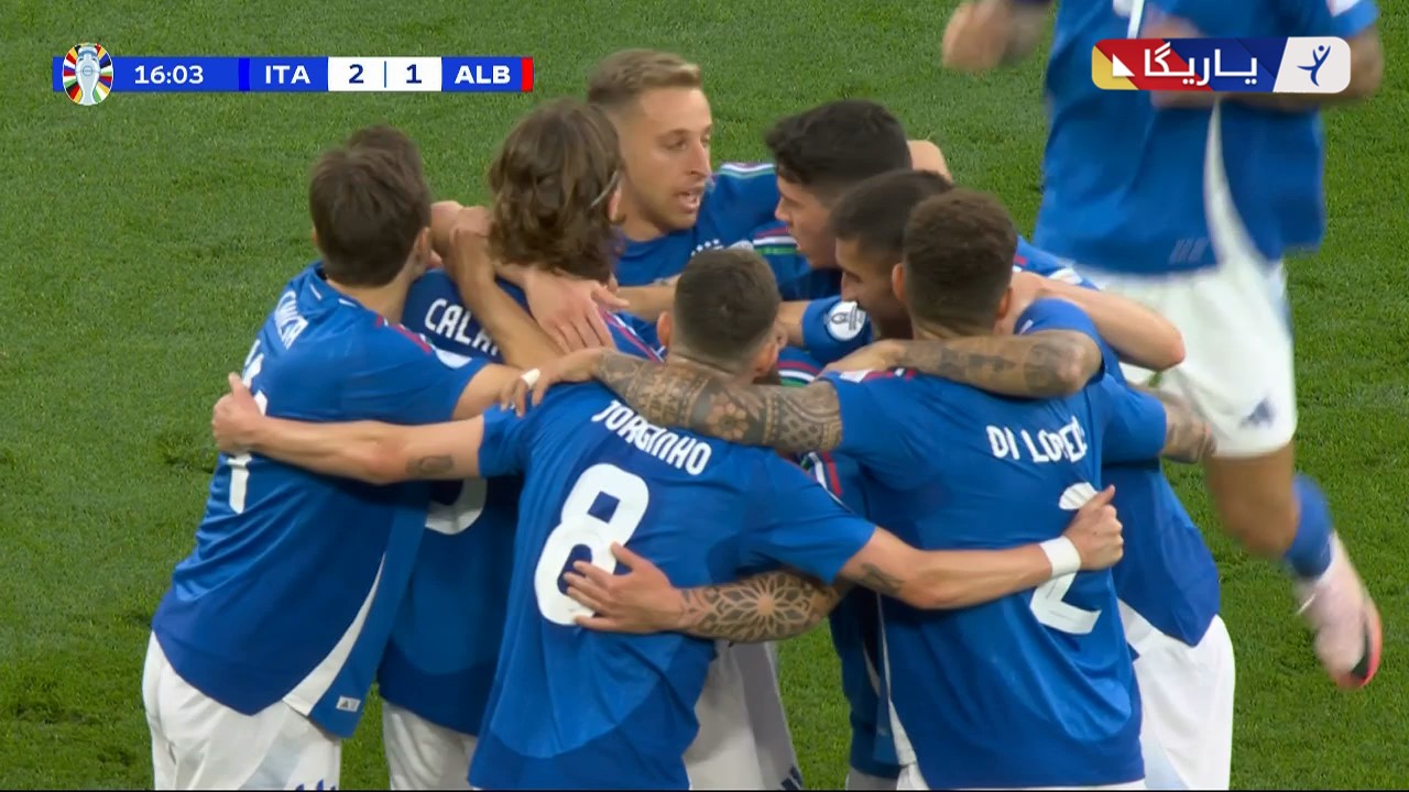ڤیدیۆ گۆڵ: ئیتاڵیا 2 ئەلبانیا 1 - Yariga