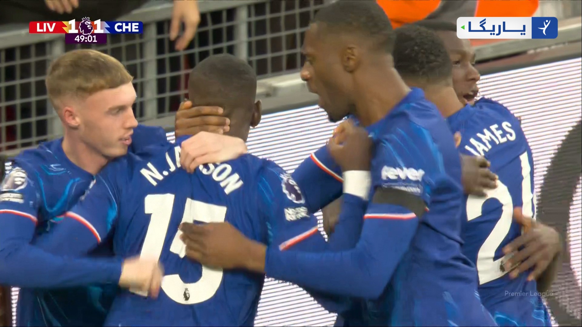 ڤیدیۆ؛ گۆڵی یەکسانی چێڵسی بەرامبەر لیڤەرپوول - Yariga