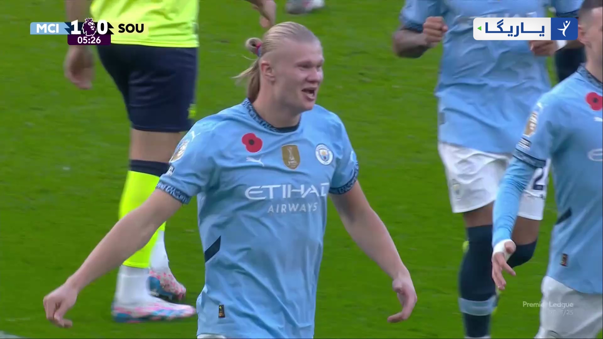 ڤیدیۆ؛ گۆڵی یەکەمی مانچێستەر سیتی بەرامبەر ساوسامپتن - Yariga