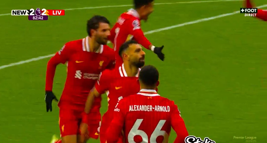 ڤیدیۆ: گۆڵی سێیەمی لیڤەرپوول و نیوکاسڵ - Yariga