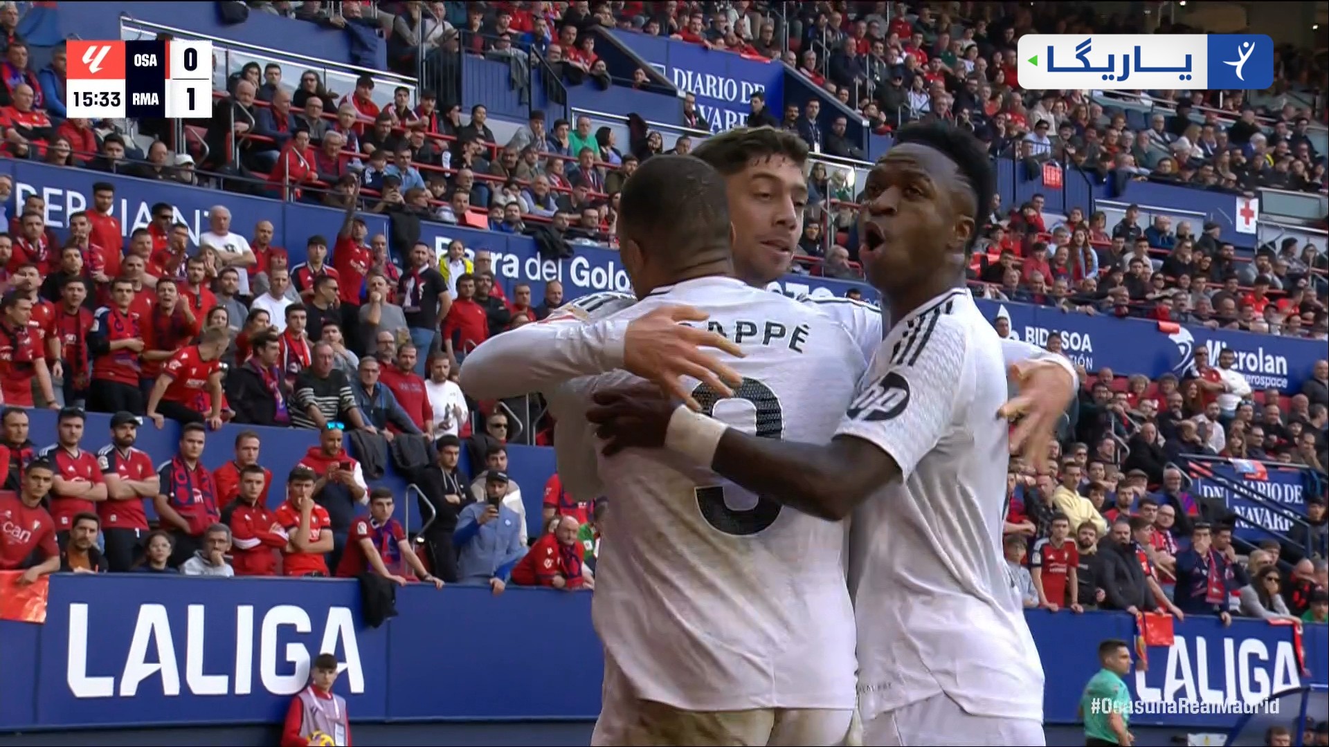 ڤیدیۆ؛ گۆڵی یەکەمی ریال مەدرید بەرامبەر ئۆساسونا - Yariga