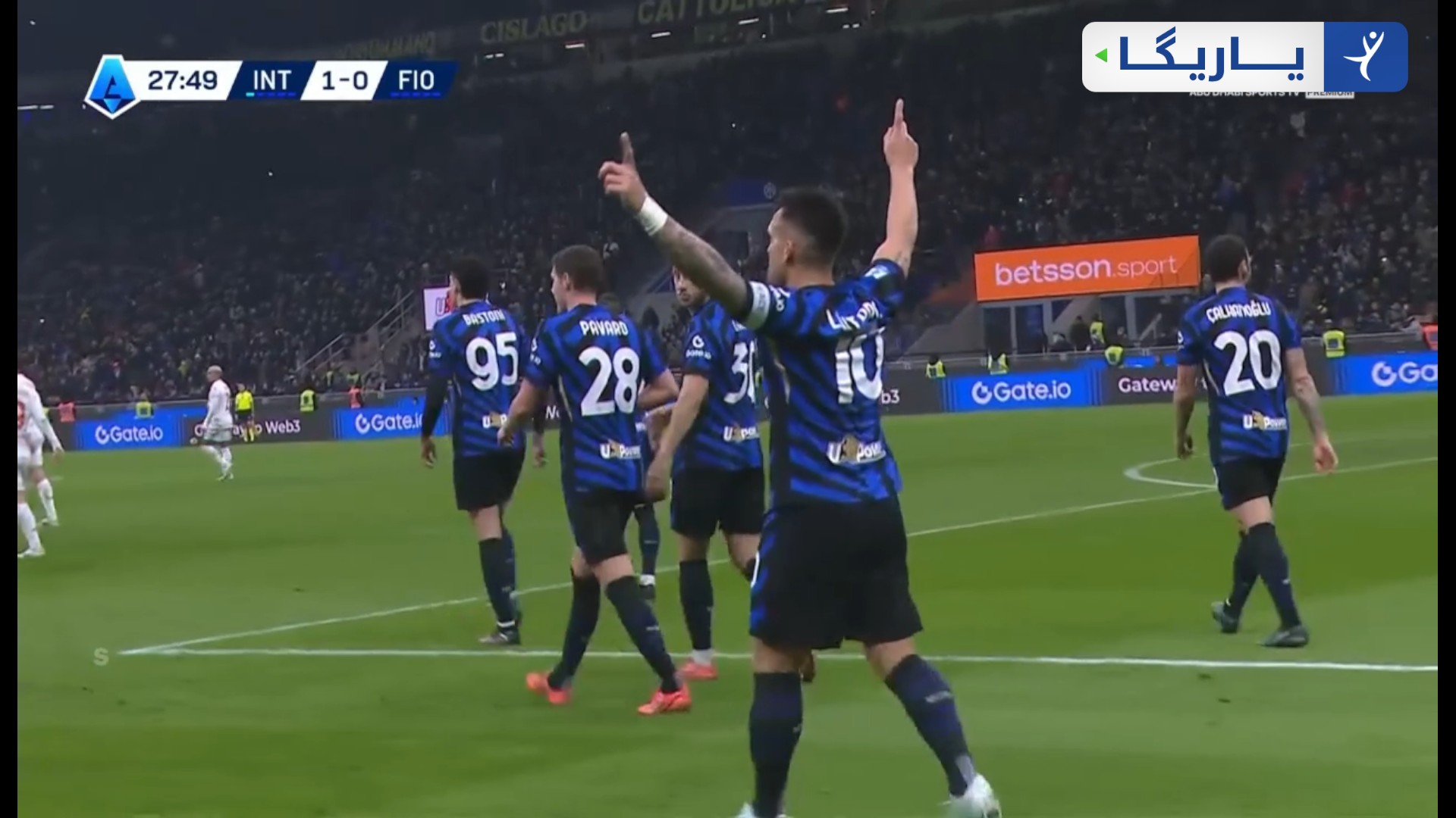 ڤیدیۆ: گۆڵی یەکەمی ئینتەر - Yariga